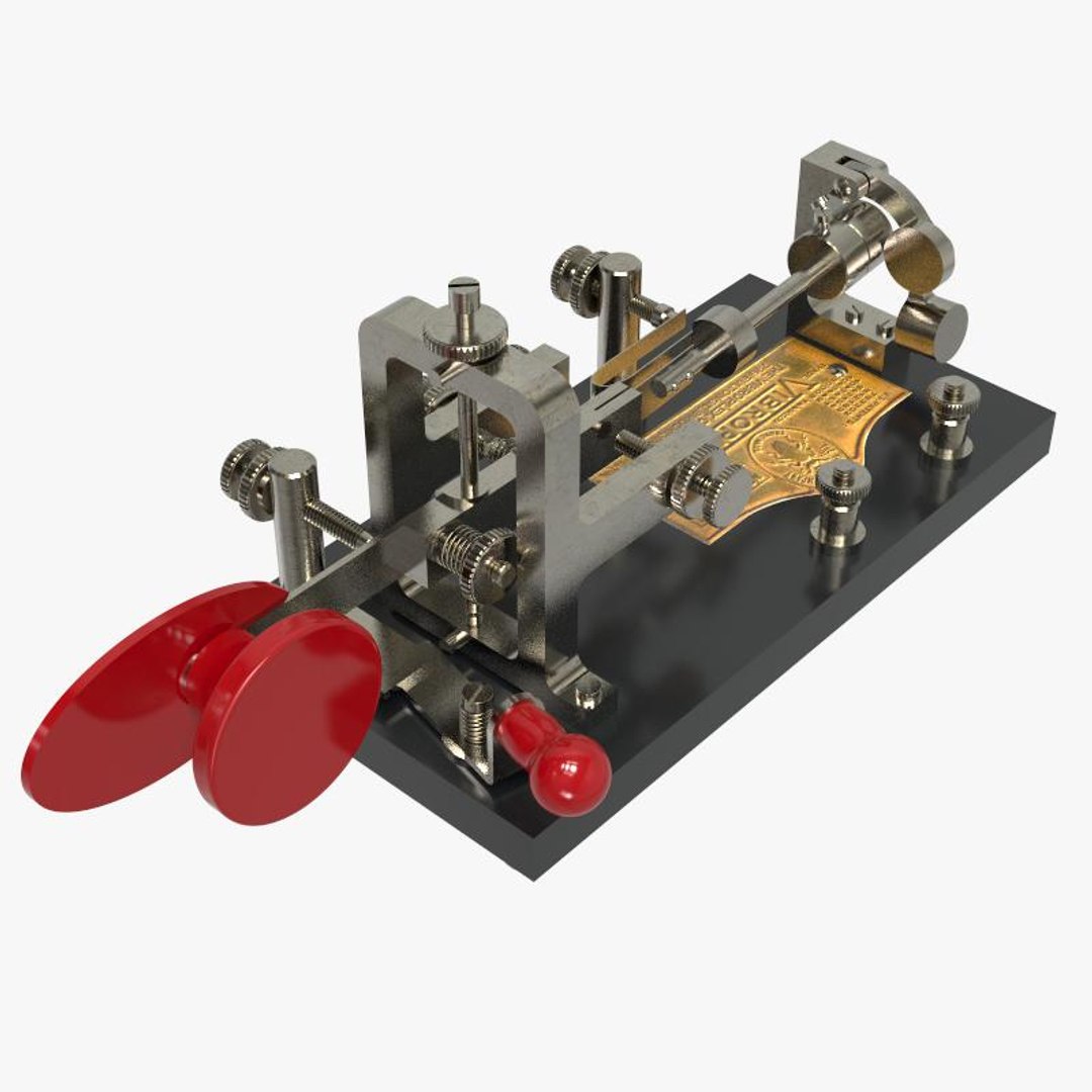 modelo 3d Vibroplex Bug Telegraph Key - TurboSquid 1445361