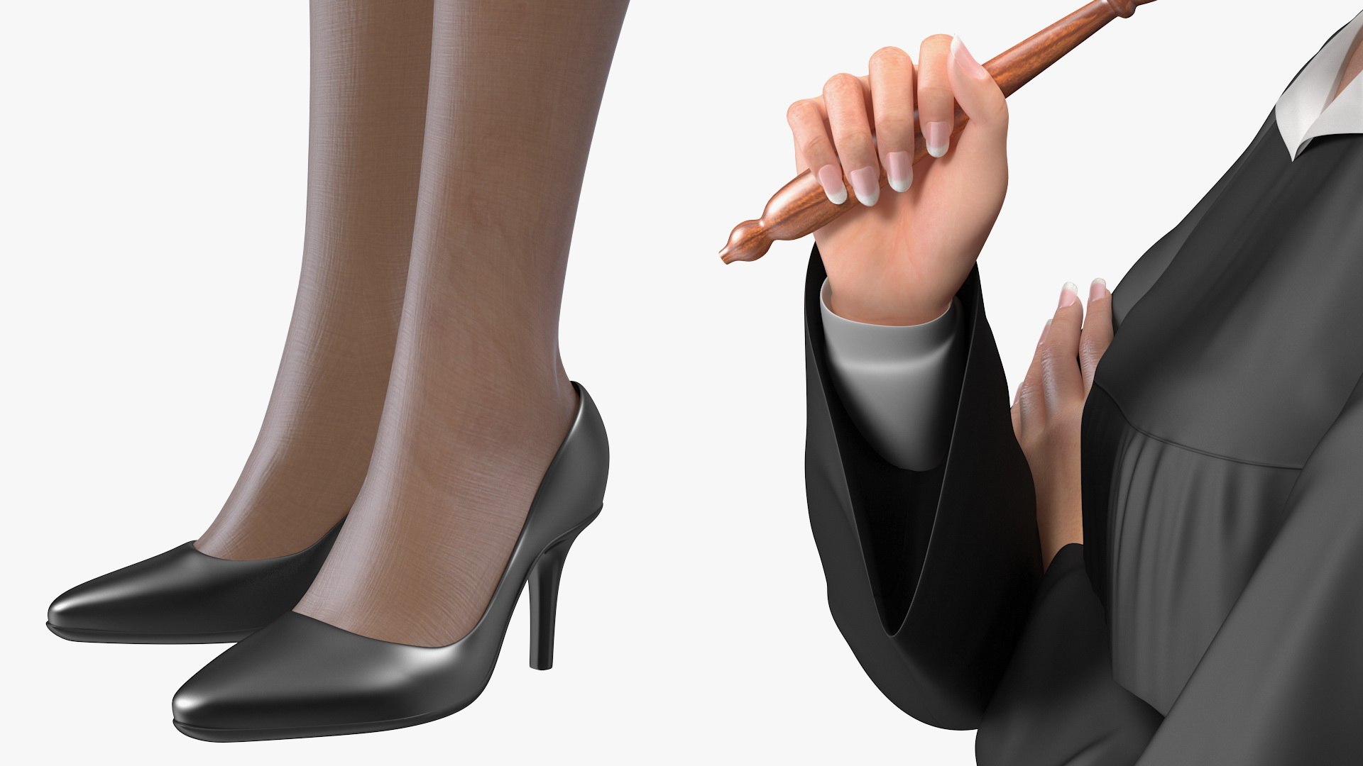 3D female magistrate - TurboSquid 1614182