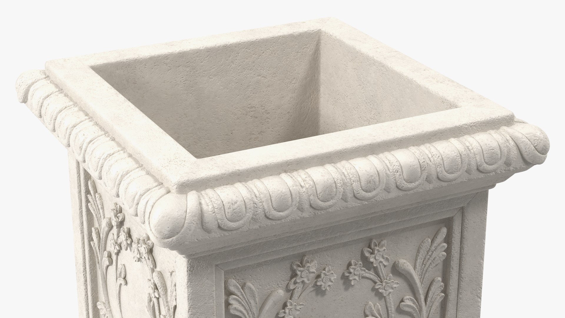 Provence Planter Box H55 3D Model - TurboSquid 1947595