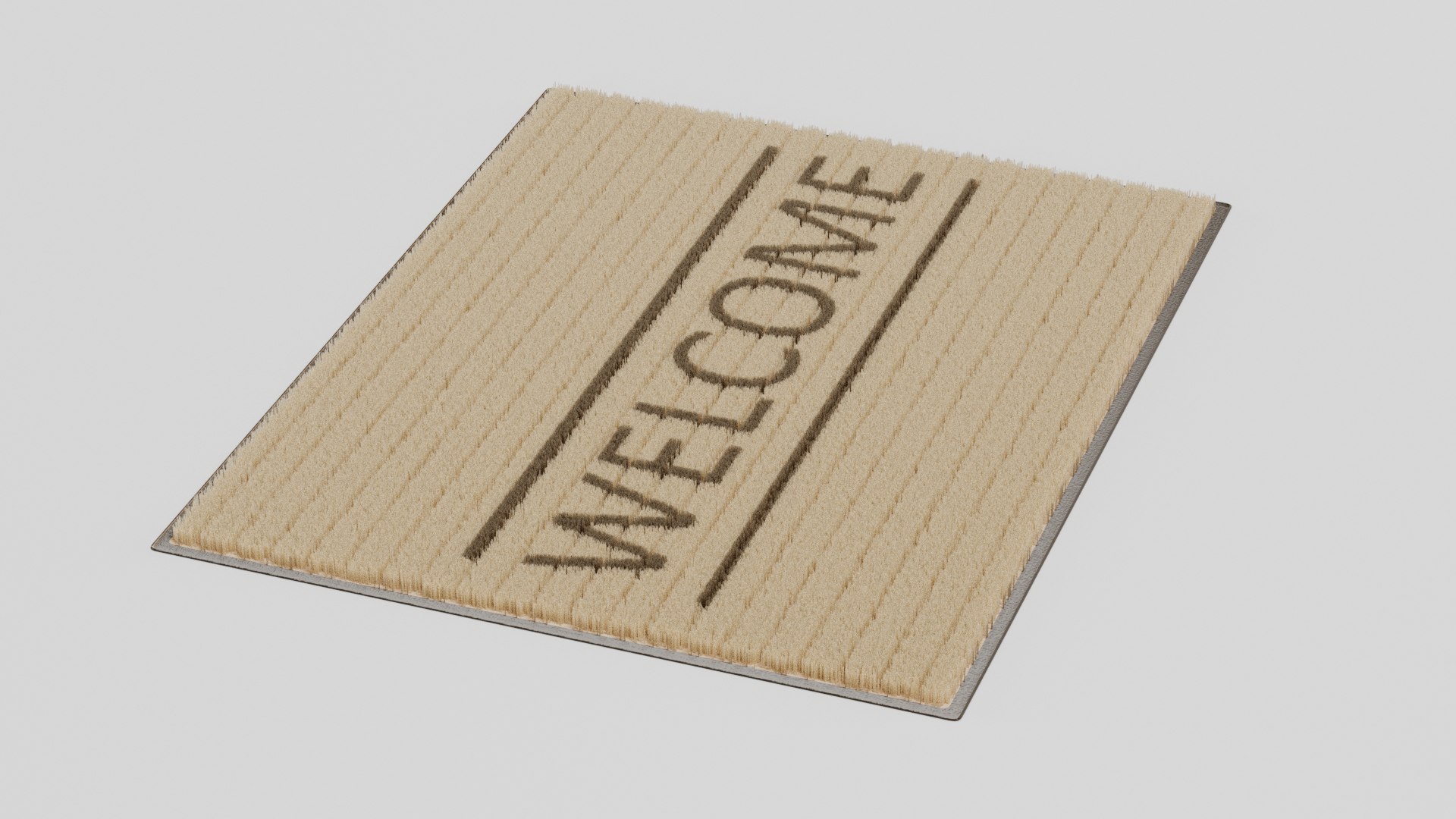 Doormat 4 3D Model - TurboSquid 1459436