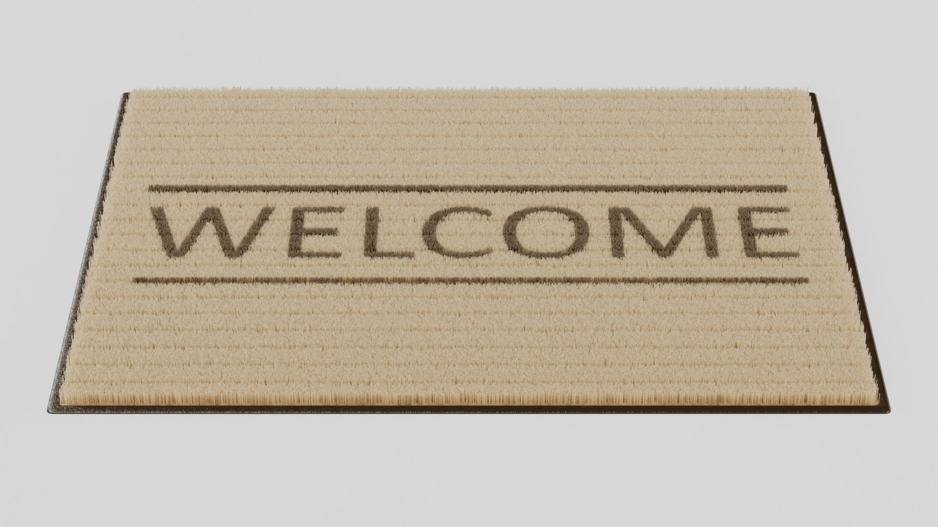 Doormat 4 3D Model - TurboSquid 1459436