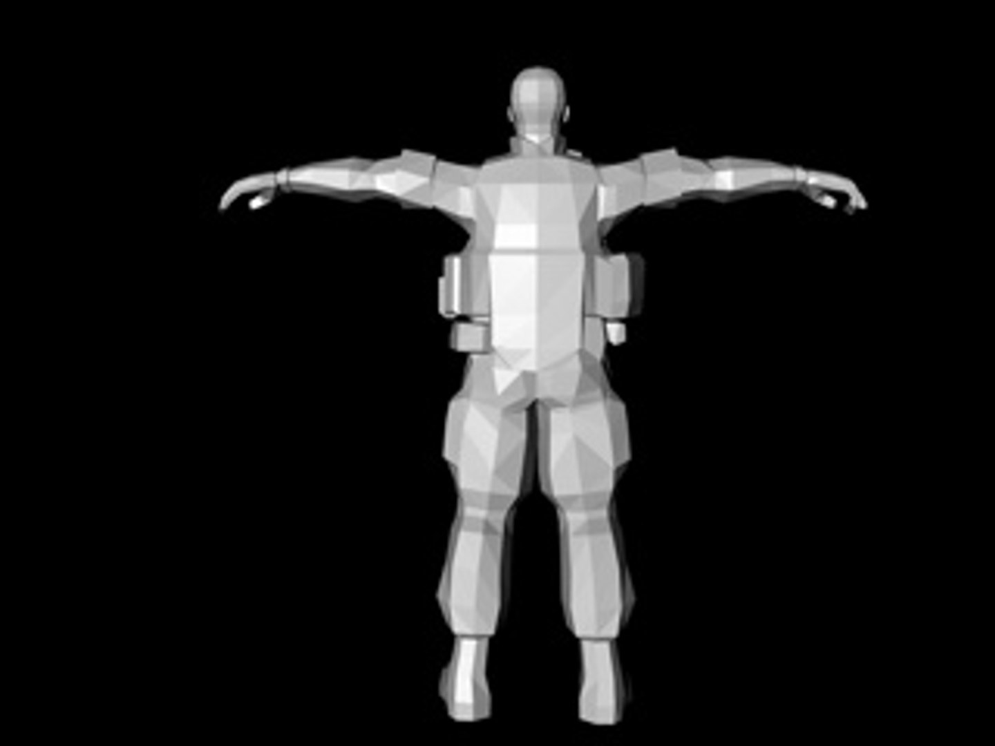 Free Solider 3d Model