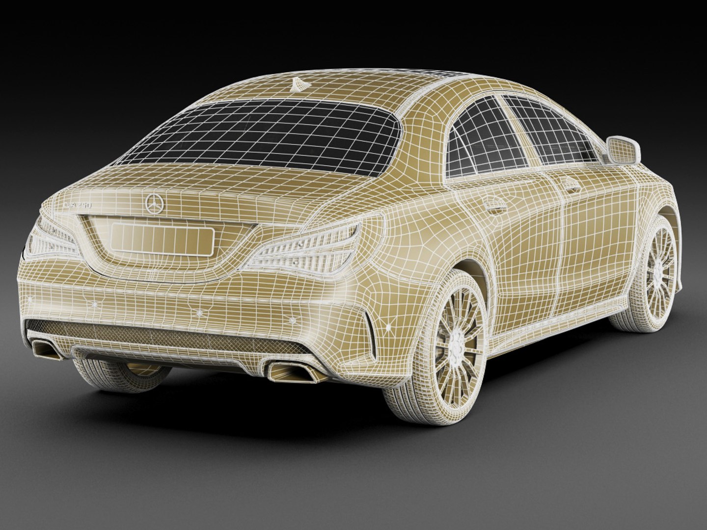 3d 3ds Mercedes Cla Amg