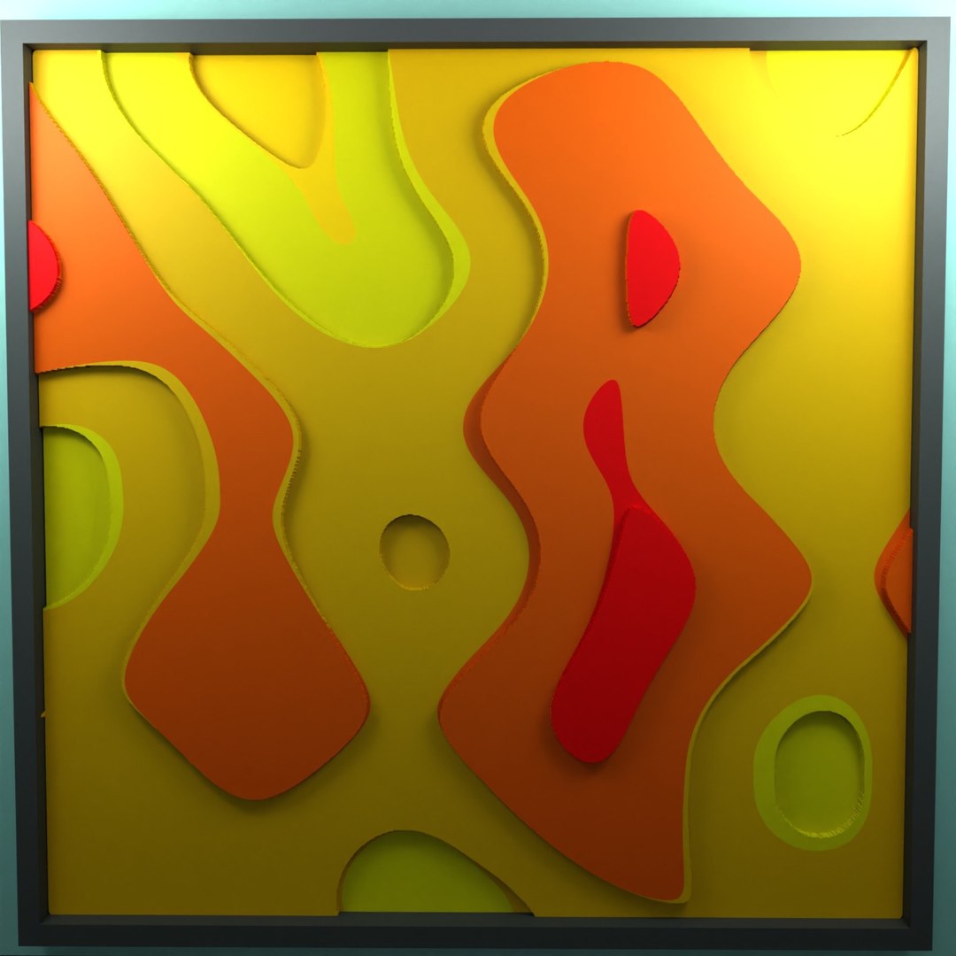 3D model Abstract Art animated 9 - TurboSquid 1843219