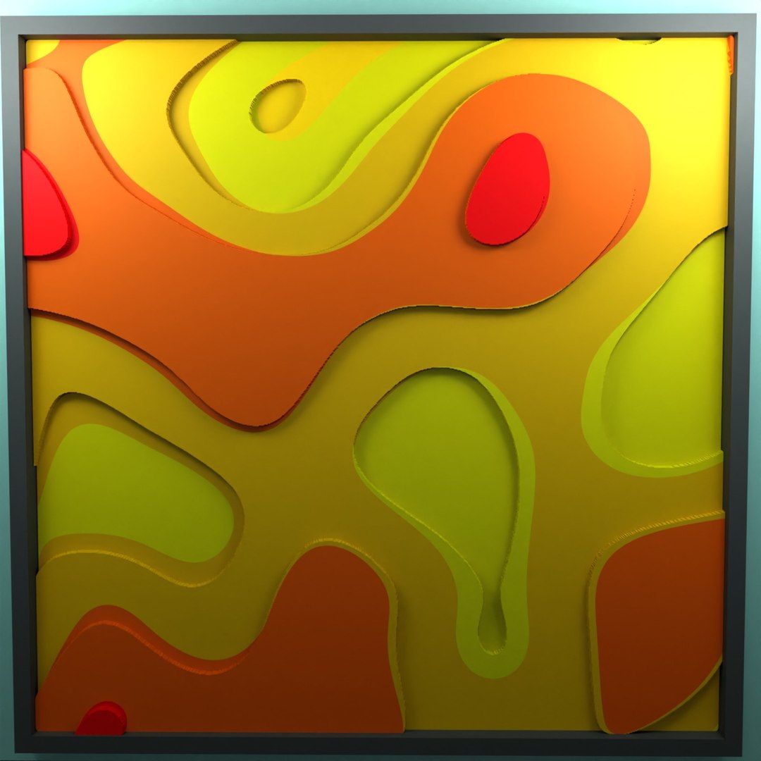 3D model Abstract Art animated 9 - TurboSquid 1843219