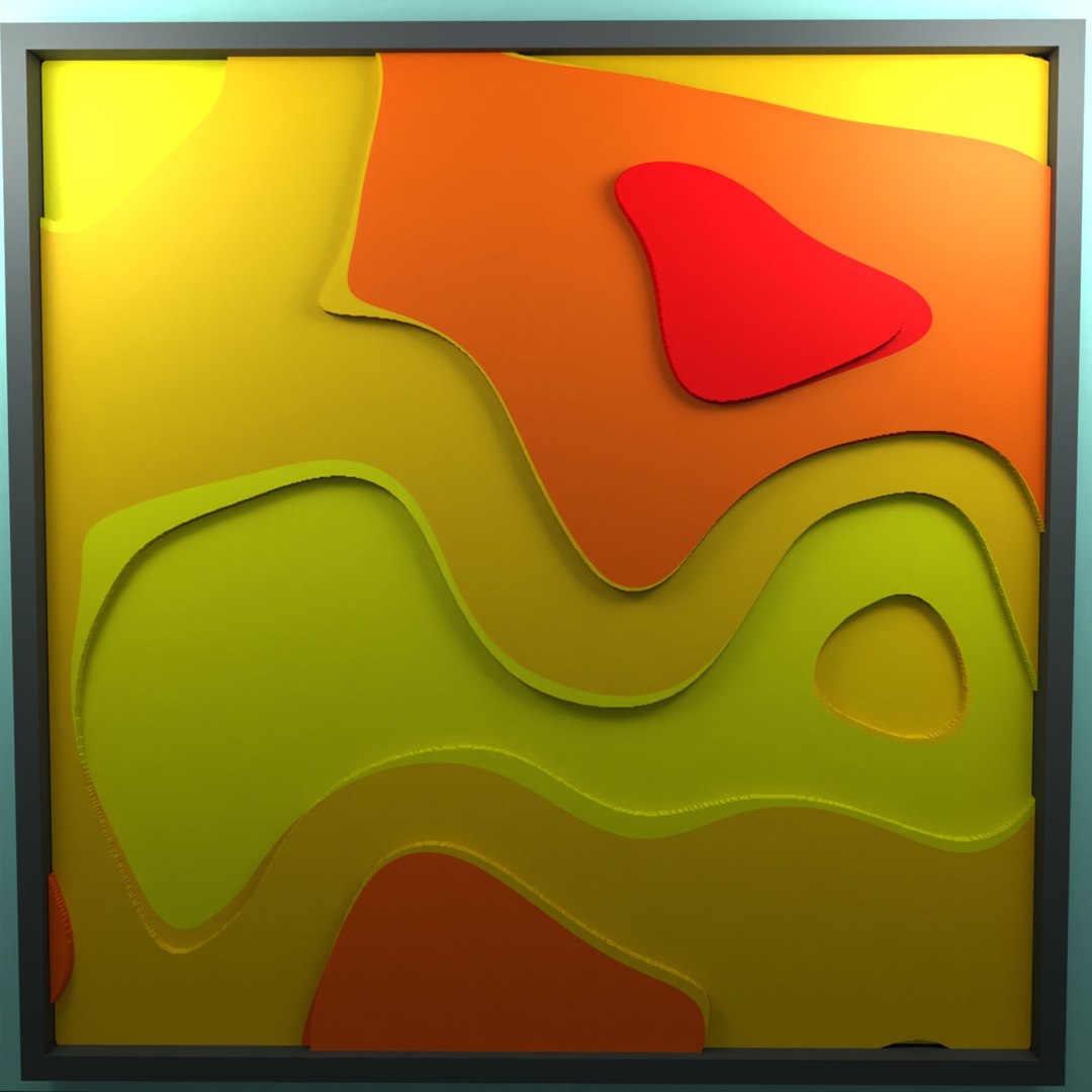 3D model Abstract Art animated 9 - TurboSquid 1843219