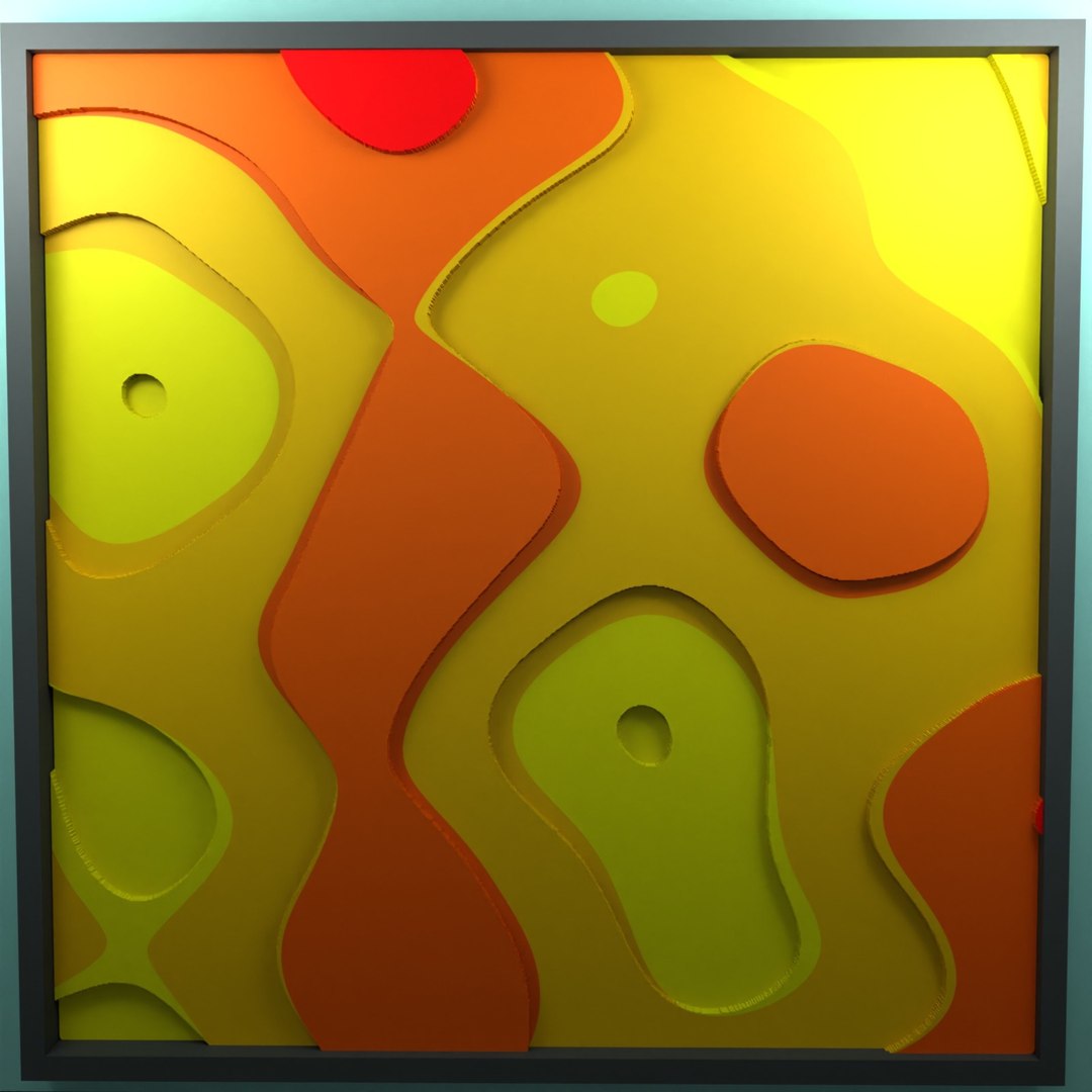 3D model Abstract Art animated 9 - TurboSquid 1843219