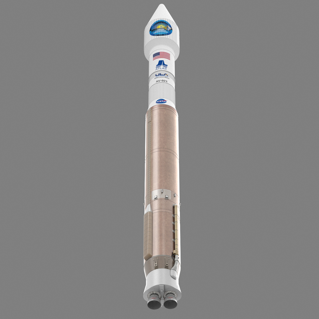 3d Model Atlas V 401 Rocket