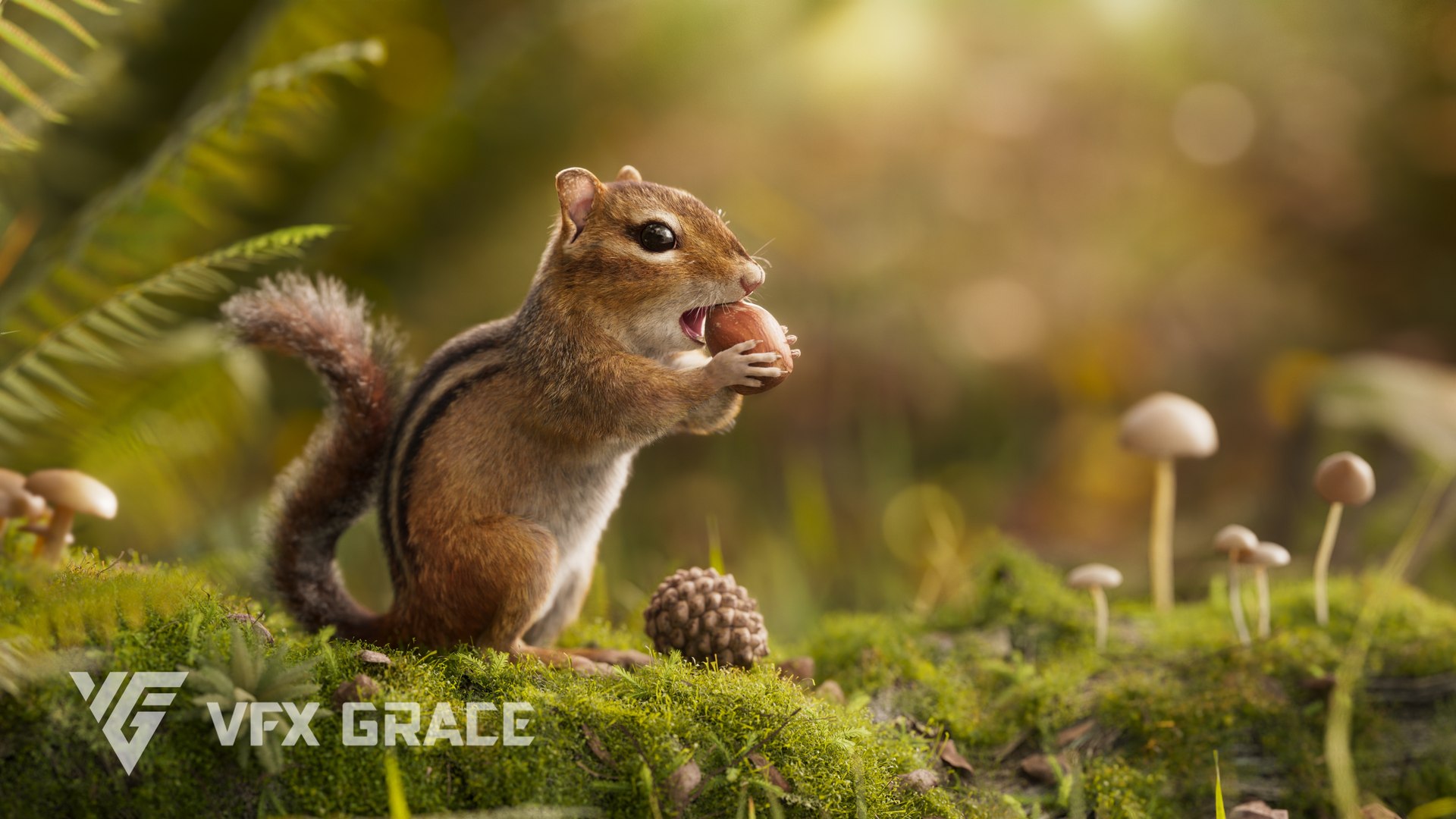 Chipmunk Animation Modelo 3D - TurboSquid 2075706