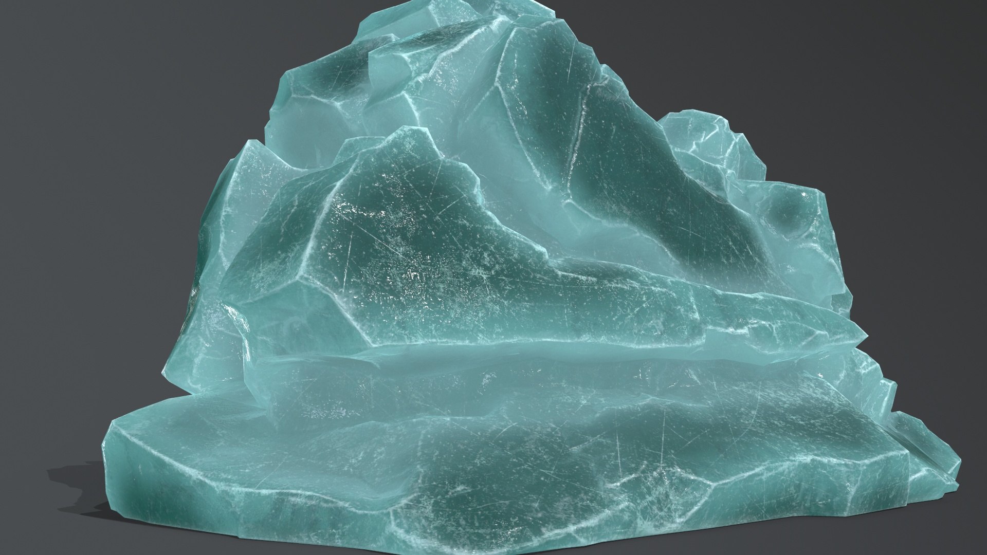 Ice Mountain 1 3D model - TurboSquid 2017978