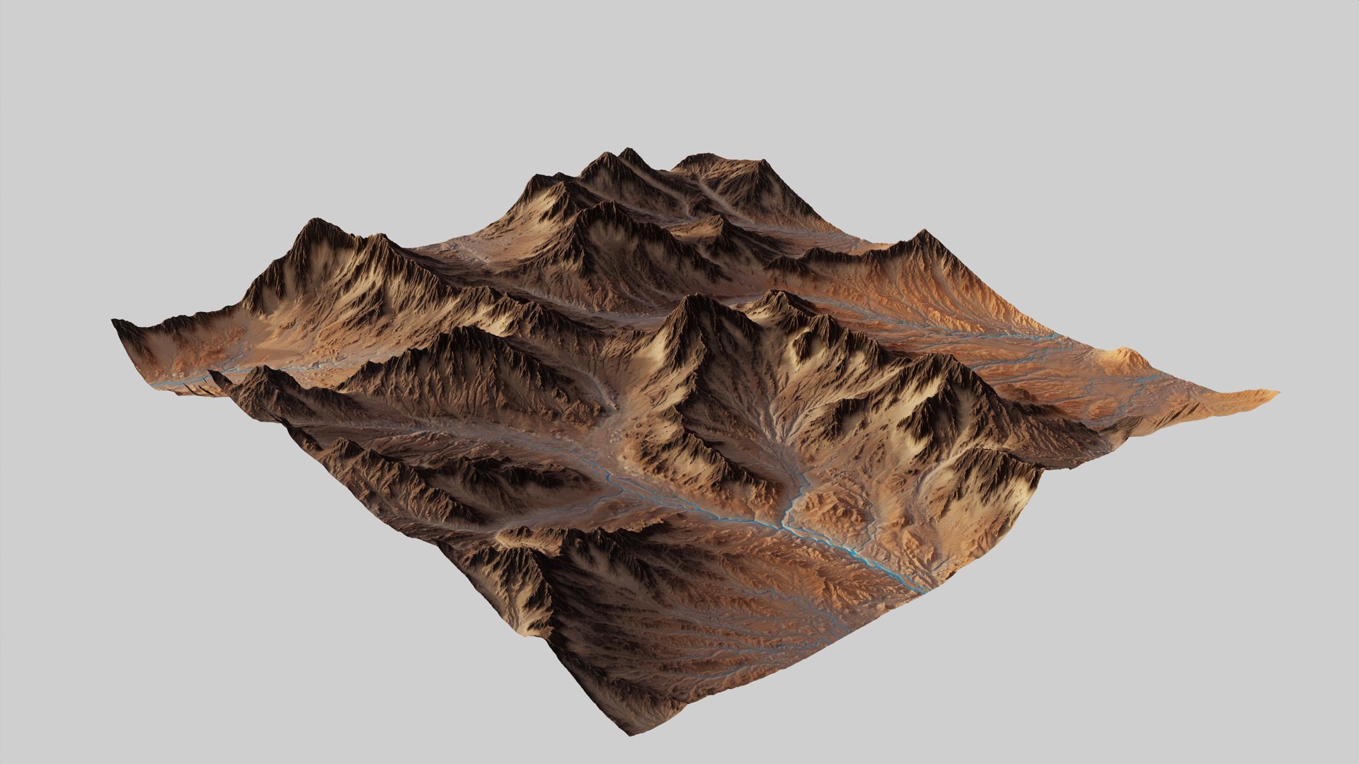 3D Medium Scale Landscape Model - TurboSquid 2165785