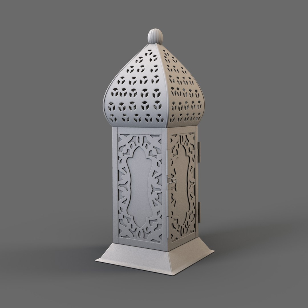 3D Moroccan Lantern Model - TurboSquid 1162234
