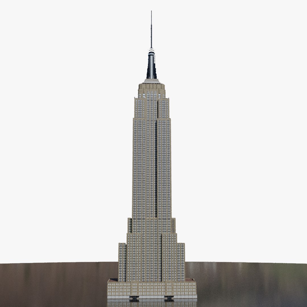 Empire State Building 3D model - TurboSquid 2094039