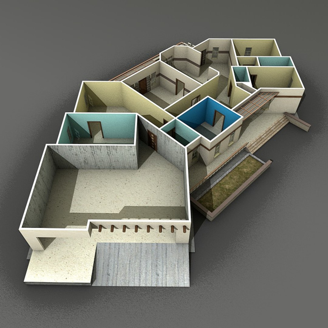 House Interior 3d Model