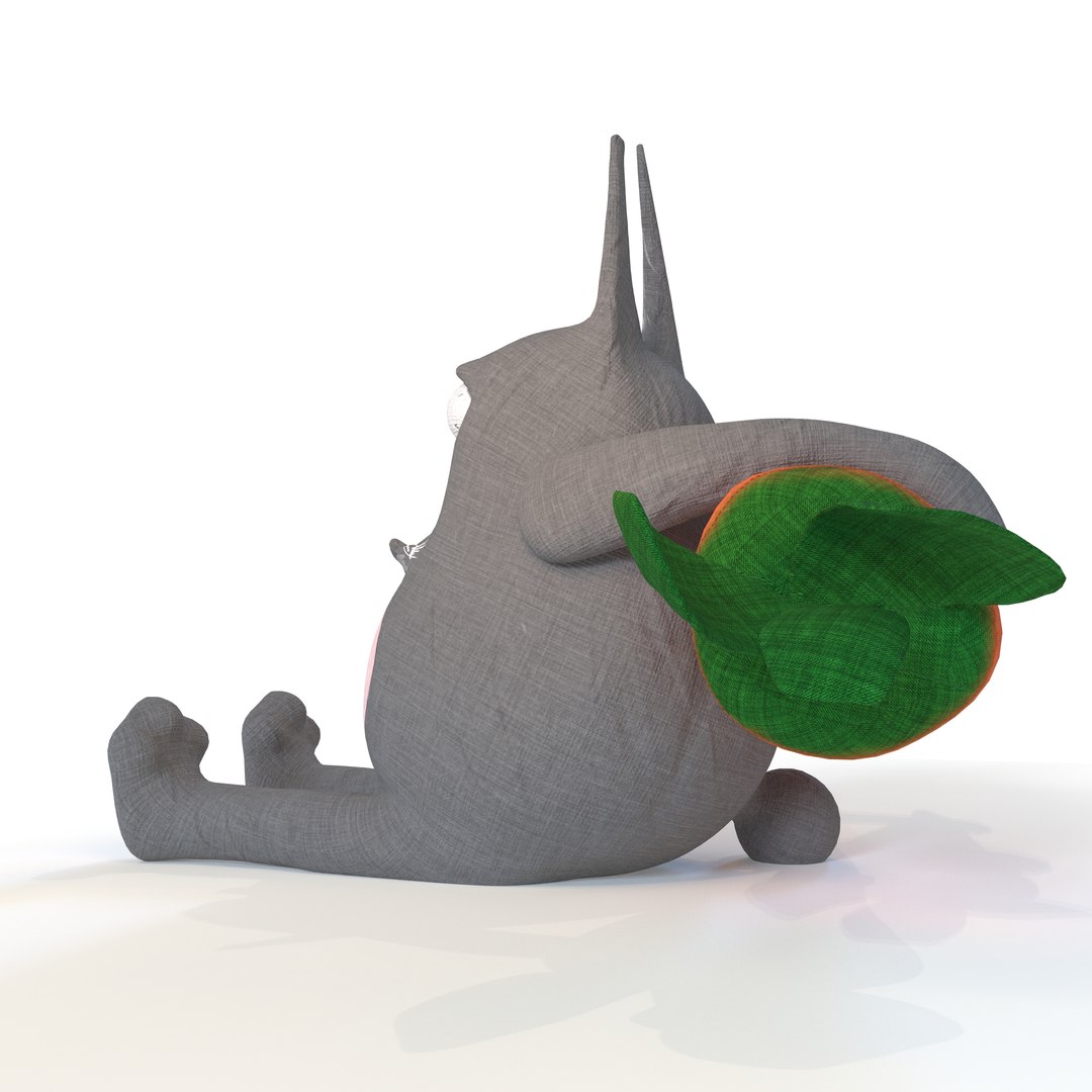 Greedy bunny toy 3D model - TurboSquid 1772295