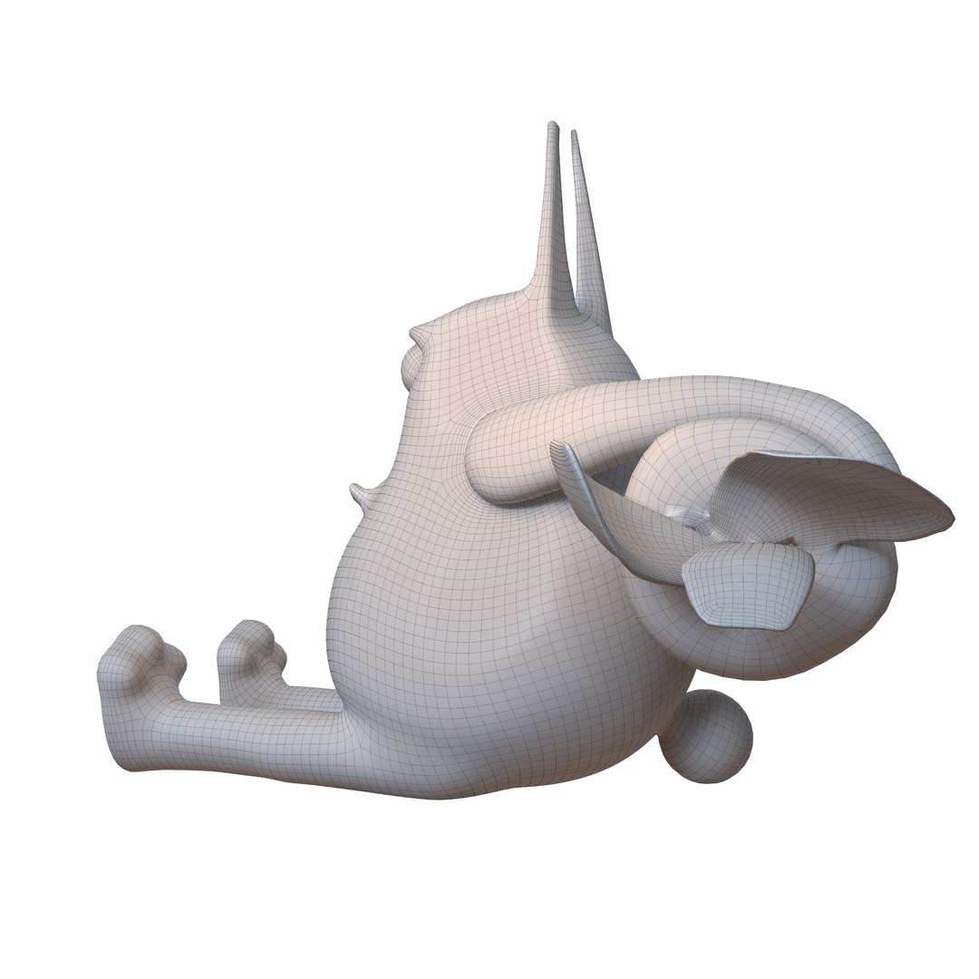 Greedy bunny toy 3D model - TurboSquid 1772295