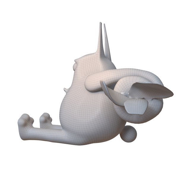 Greedy bunny toy 3D model - TurboSquid 1772295