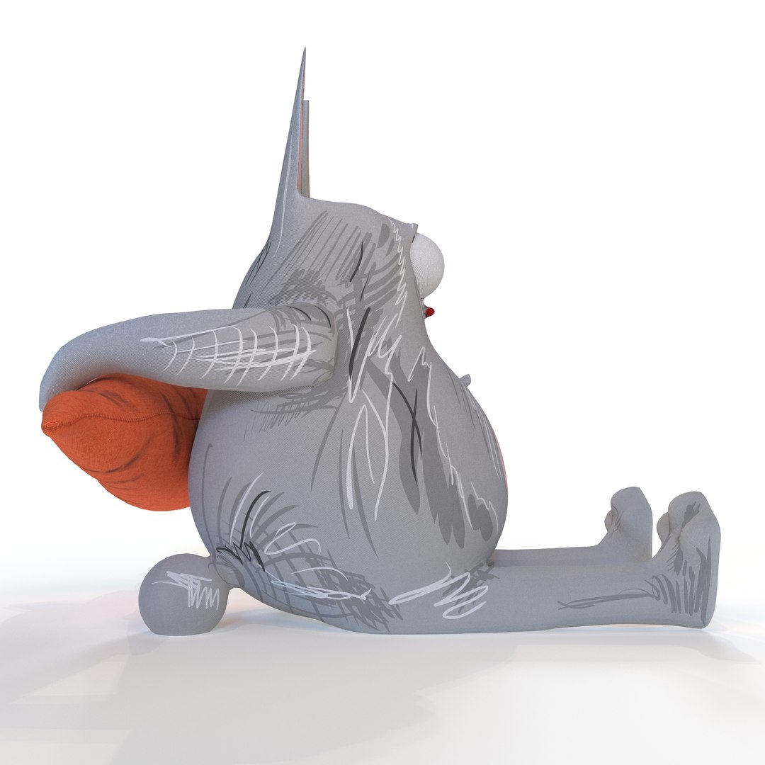 Greedy bunny toy 3D model - TurboSquid 1772295