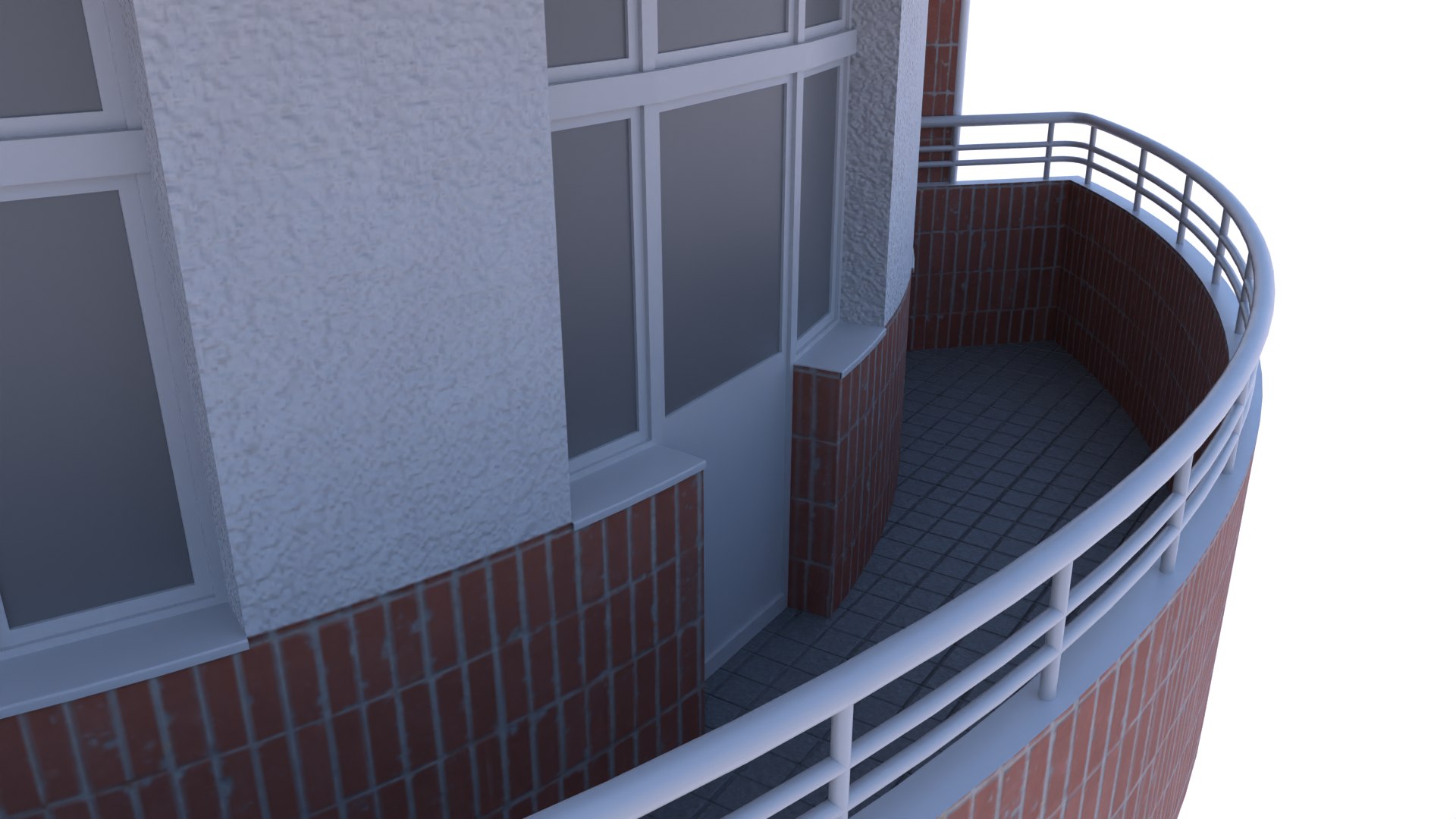 3D Model Corner House PBR III - TurboSquid 2166726