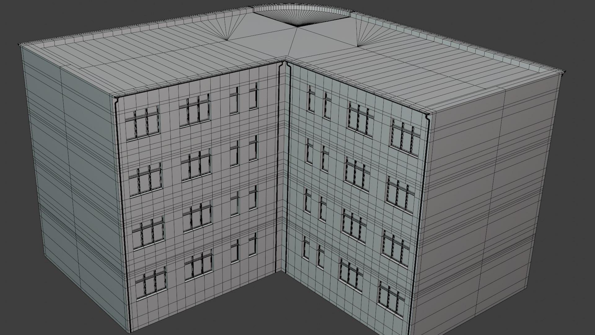 3D Model Corner House PBR III - TurboSquid 2166726