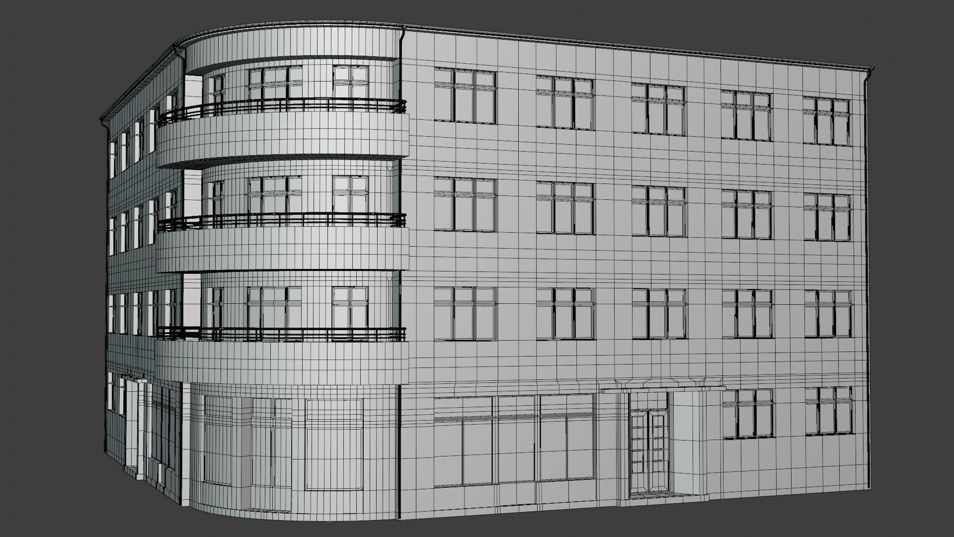 3D Model Corner House PBR III - TurboSquid 2166726