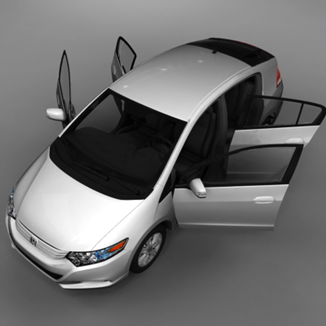 3d Model 2010 Honda Insight
