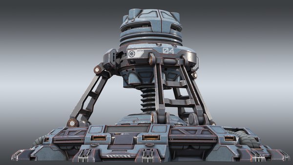 modelo 3d Sci-fi Mining Device Extractor(1) - TurboSquid 1899789