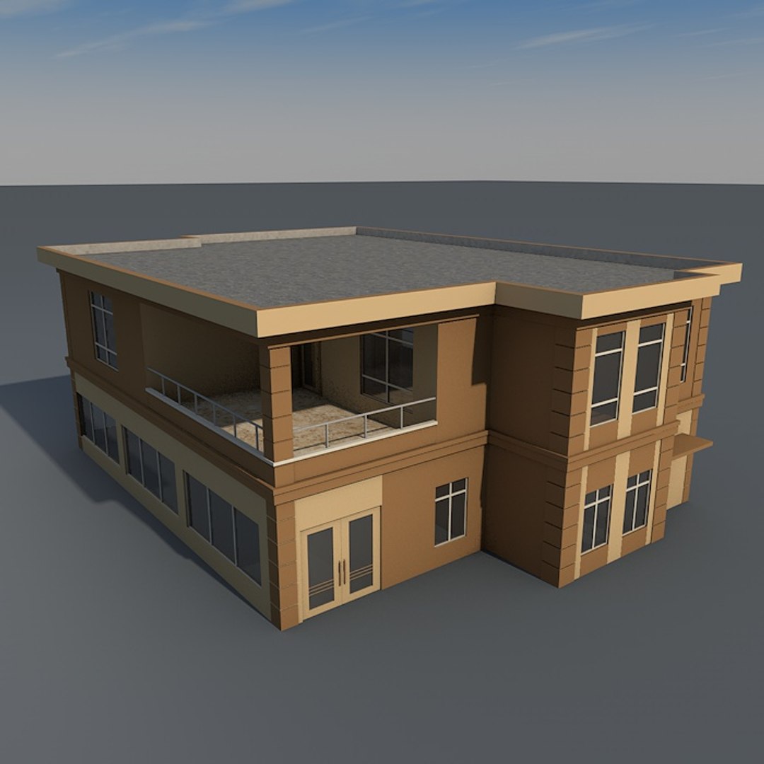 3ds Max Building Interior House