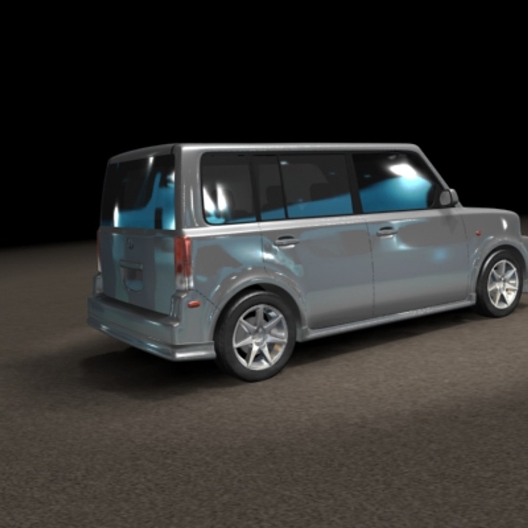 Scion 2007 Car 3d Model