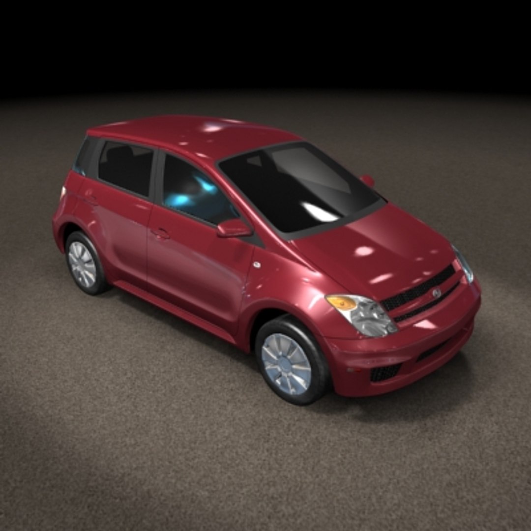 Scion 2007 Car 3d Model