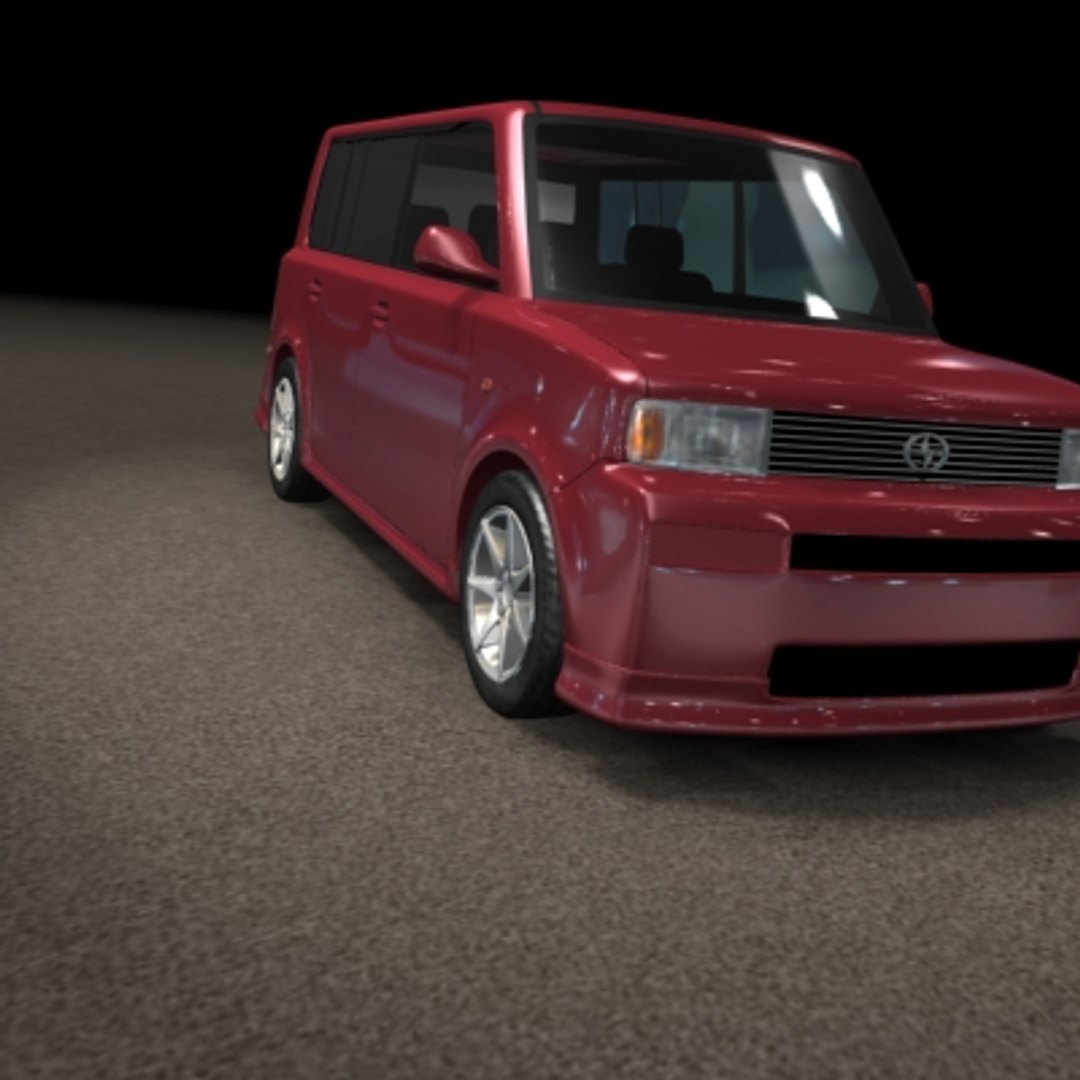 Scion 2007 Car 3d Model
