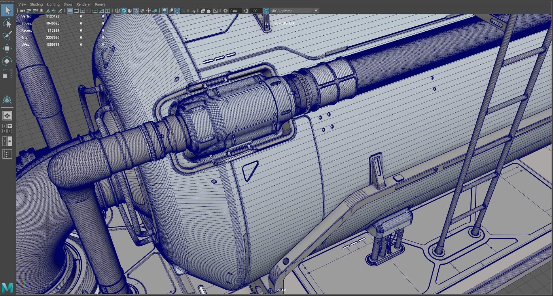Sci-Fi Refinery Prop 3D Model - TurboSquid 2087829