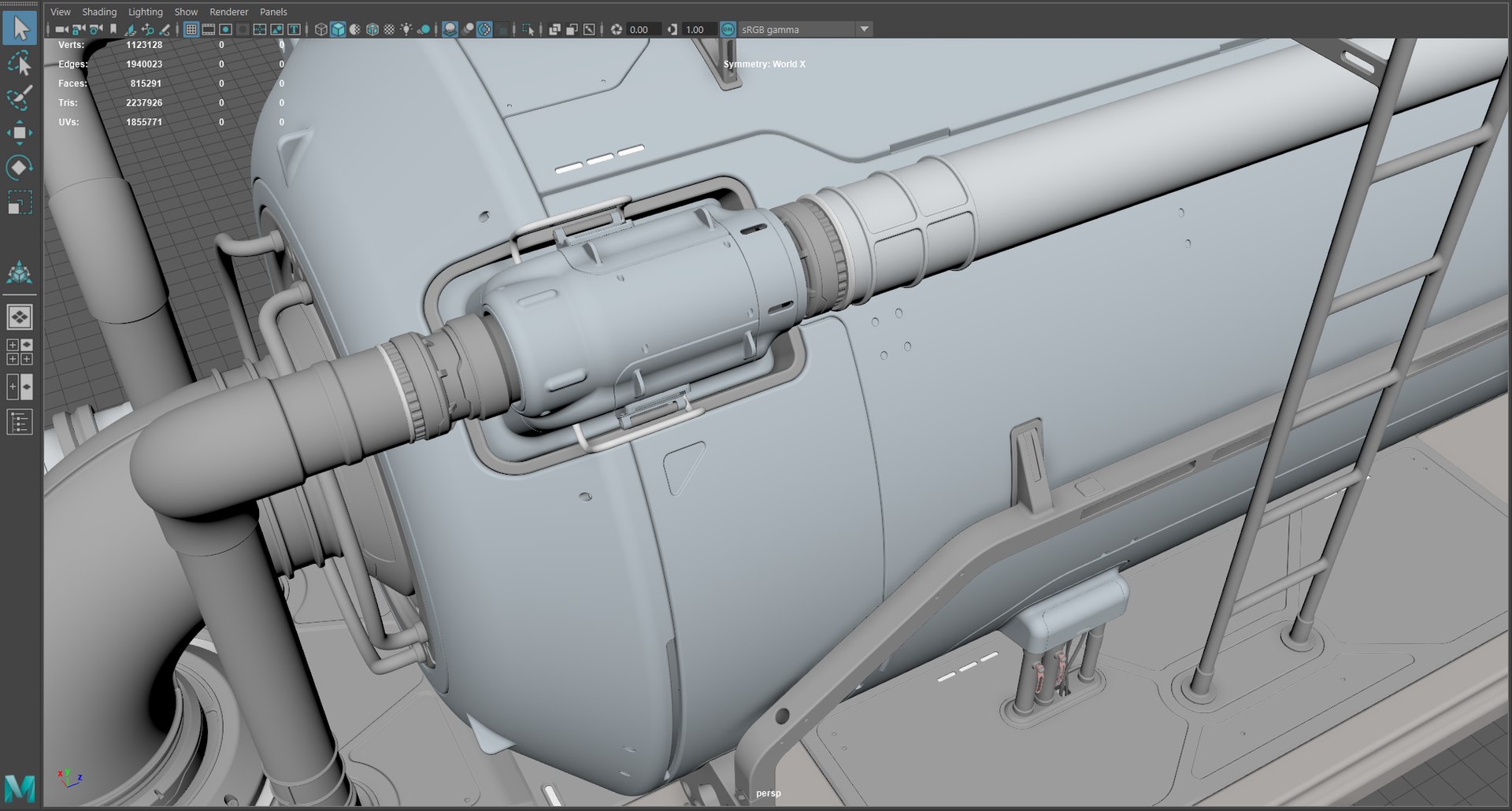 Sci-Fi Refinery Prop 3D Model - TurboSquid 2087829