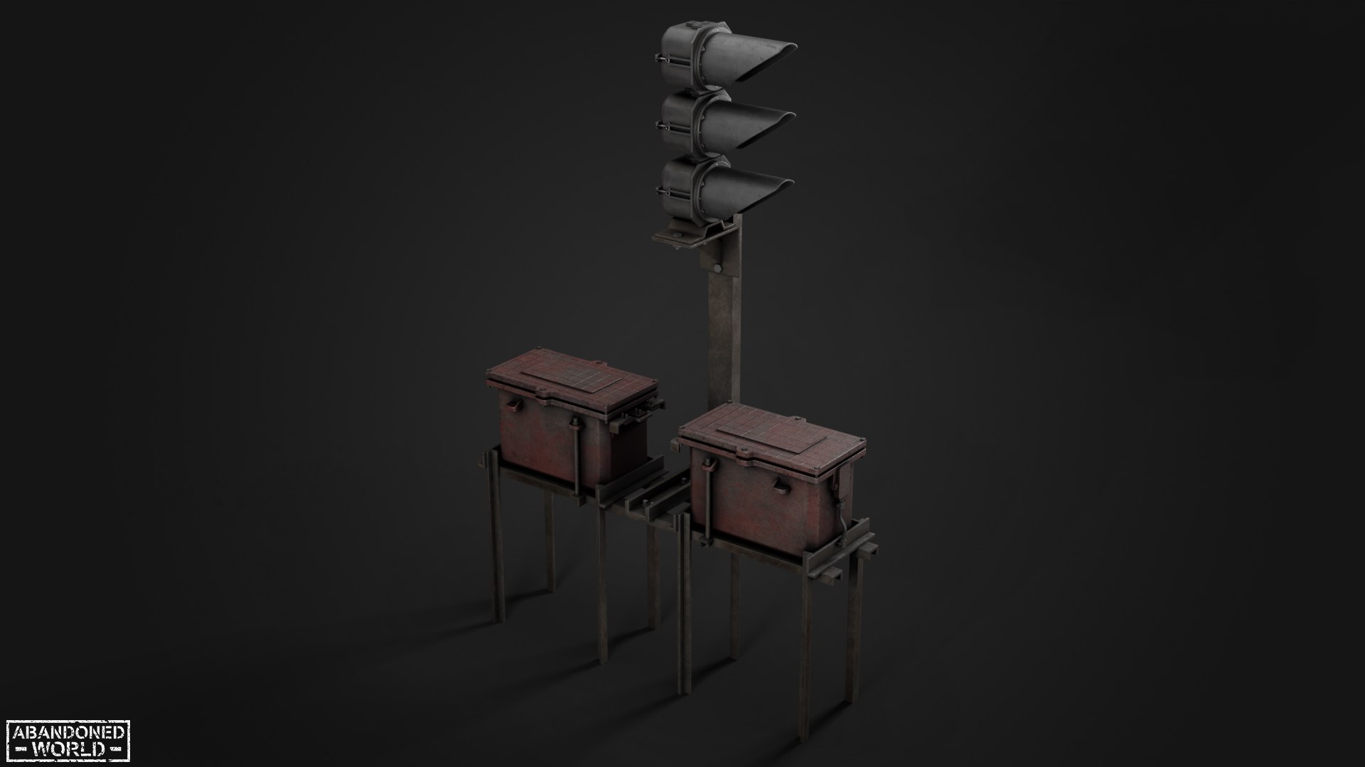 Subway Traffic Light 3D Model - TurboSquid 2239891