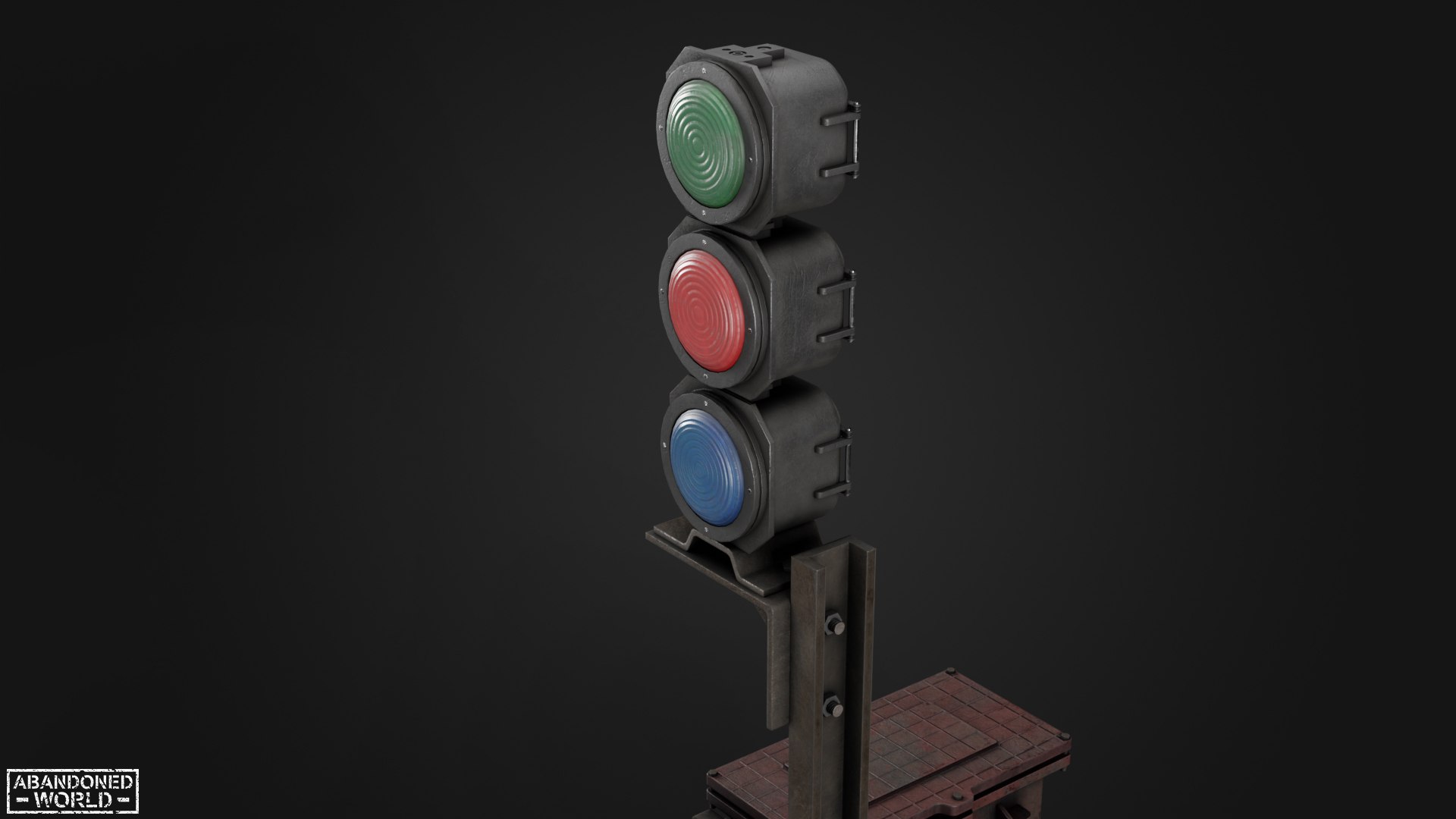 Subway Traffic Light 3D Model - TurboSquid 2239891