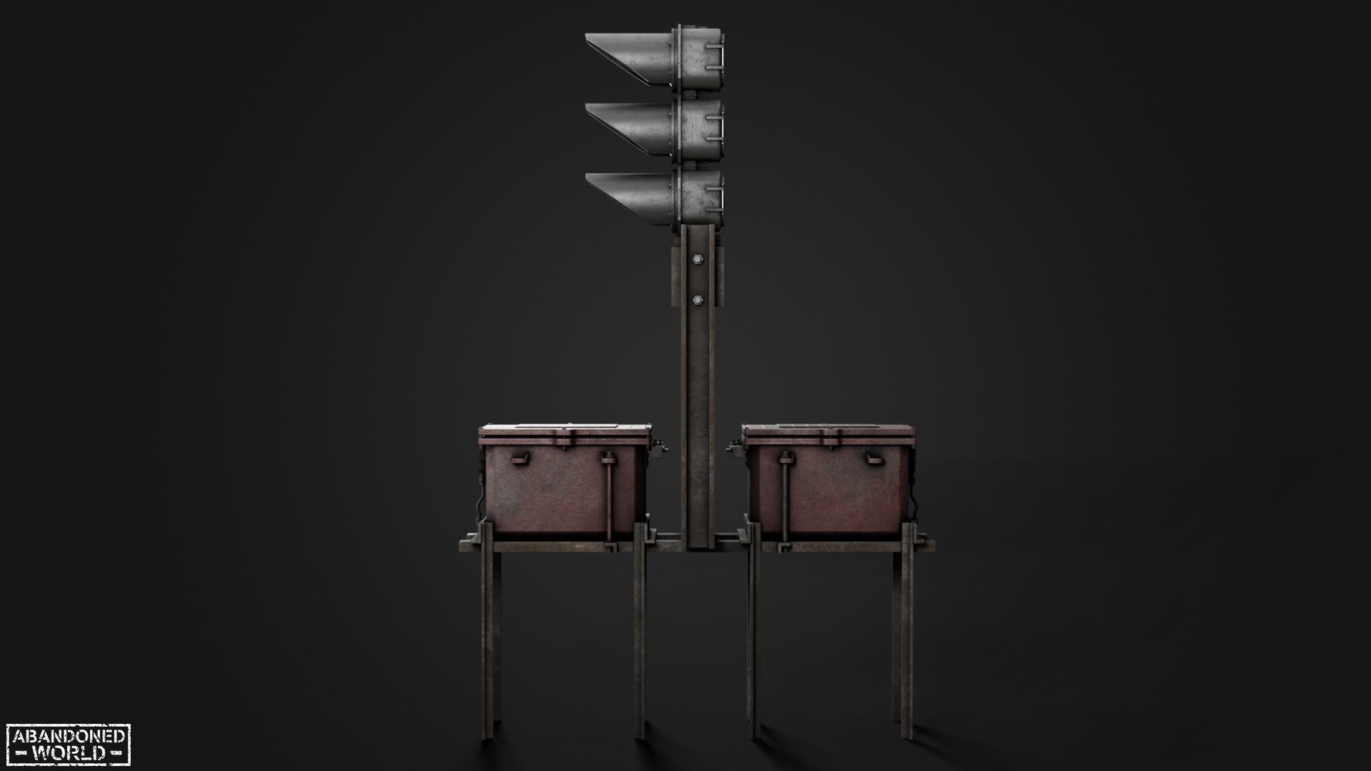 Subway Traffic Light 3D Model - TurboSquid 2239891