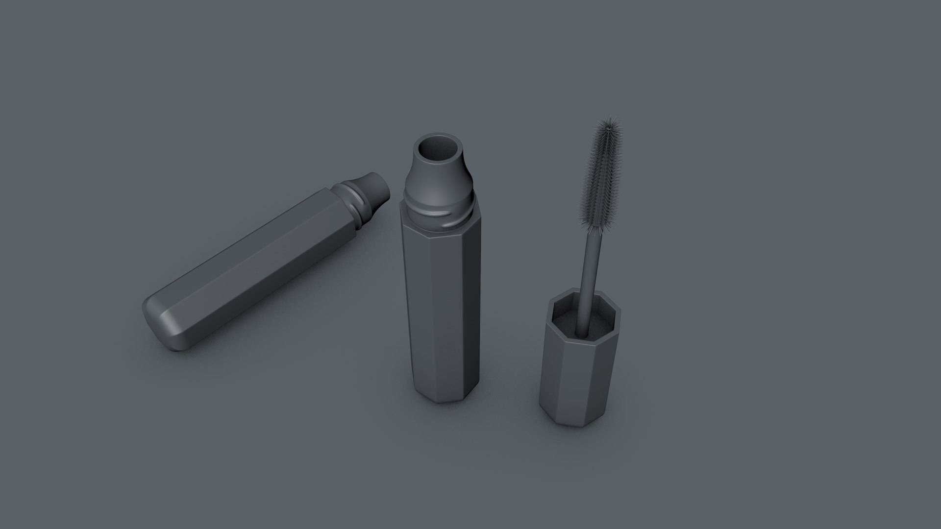 3D Mascara Mockup Model - TurboSquid 1737140