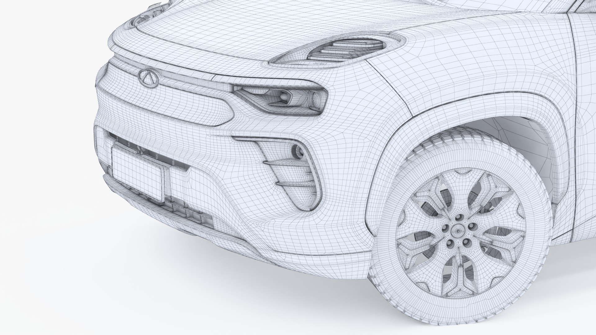 Chery New Energy Ant EQ5 2023 3D Model - TurboSquid 2064467
