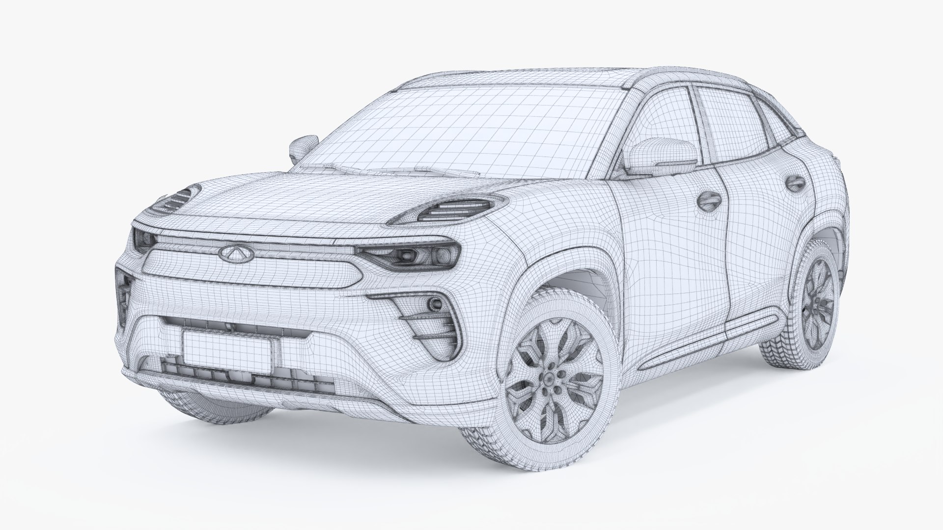 Chery New Energy Ant EQ5 2023 3D Model - TurboSquid 2064467