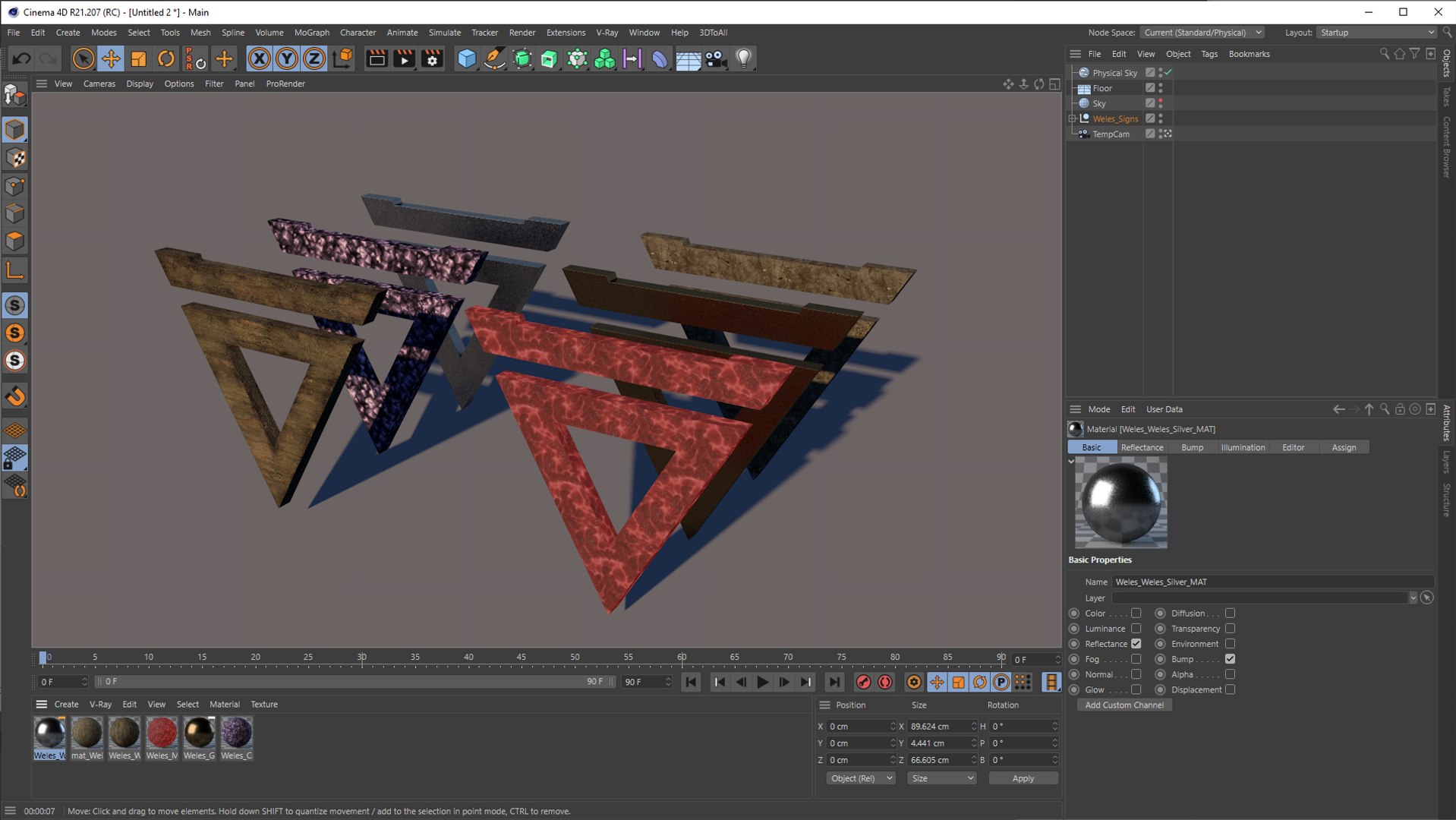 3D Weles Signs - TurboSquid 2297428