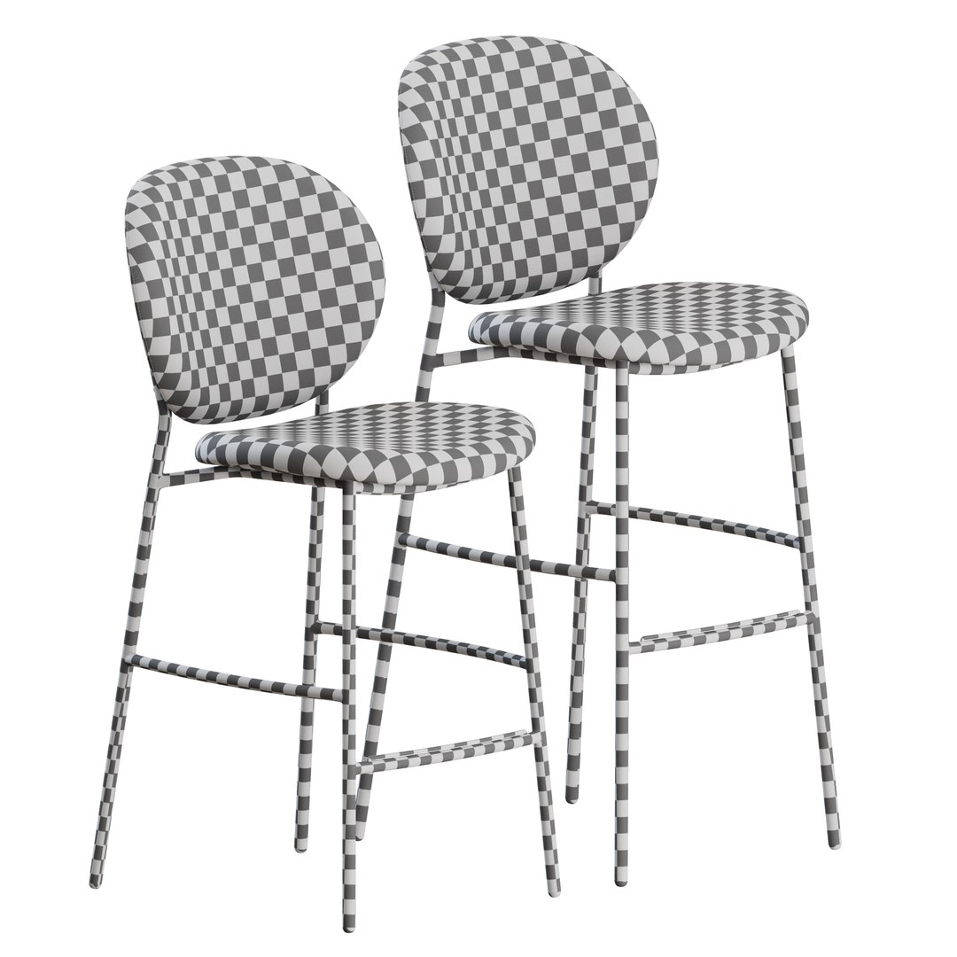 Ines Stools by Calligaris 3D model - TurboSquid 1838229