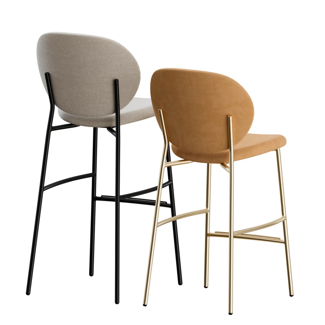 Ines Stools by Calligaris 3D model - TurboSquid 1838229