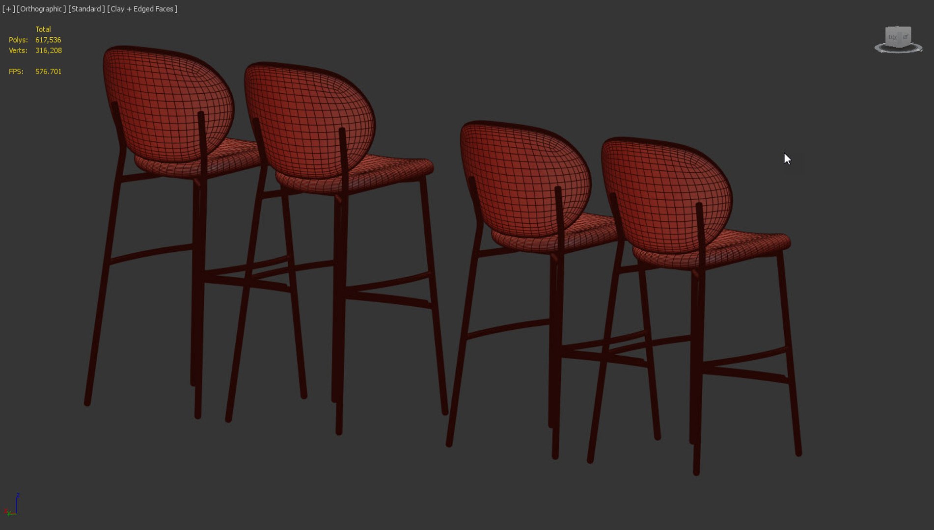 Ines Stools by Calligaris 3D model - TurboSquid 1838229