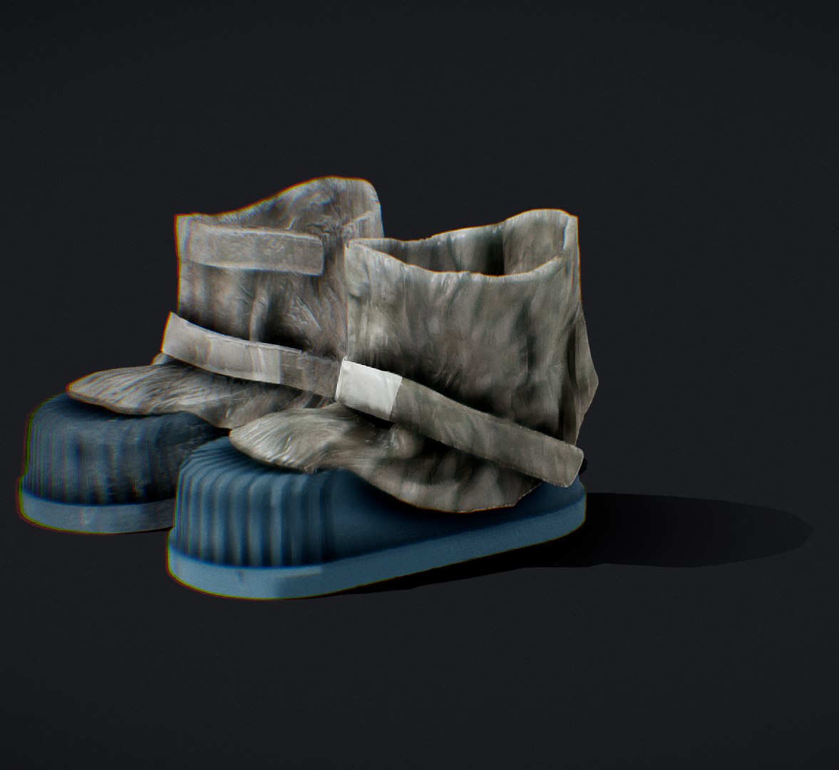 3D Model Astronaut Moon Boots - TurboSquid 1887277