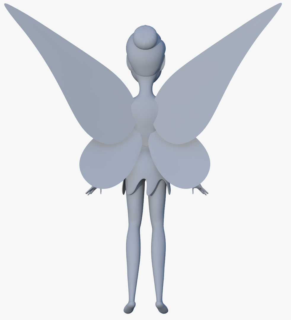 fairy faces 3d model