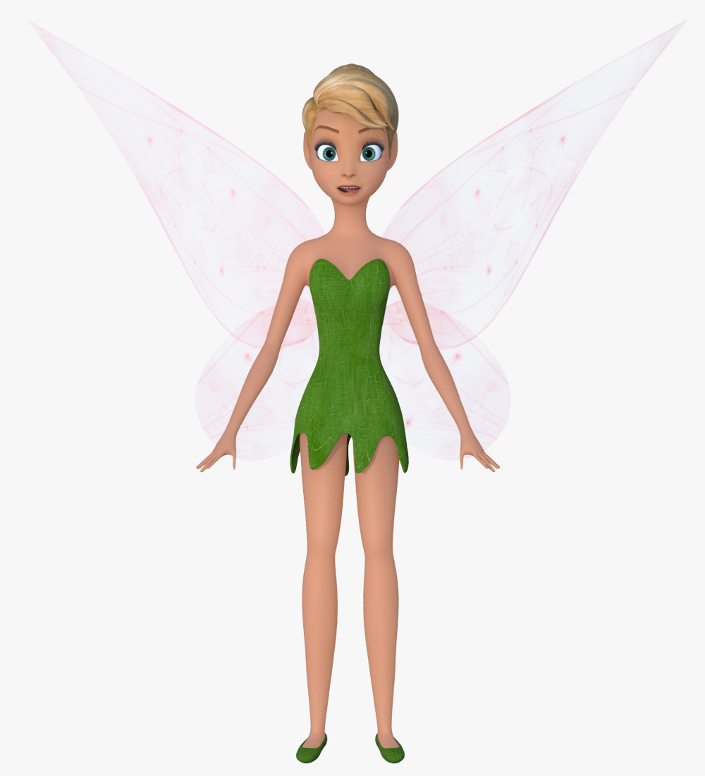 fairy faces 3d model