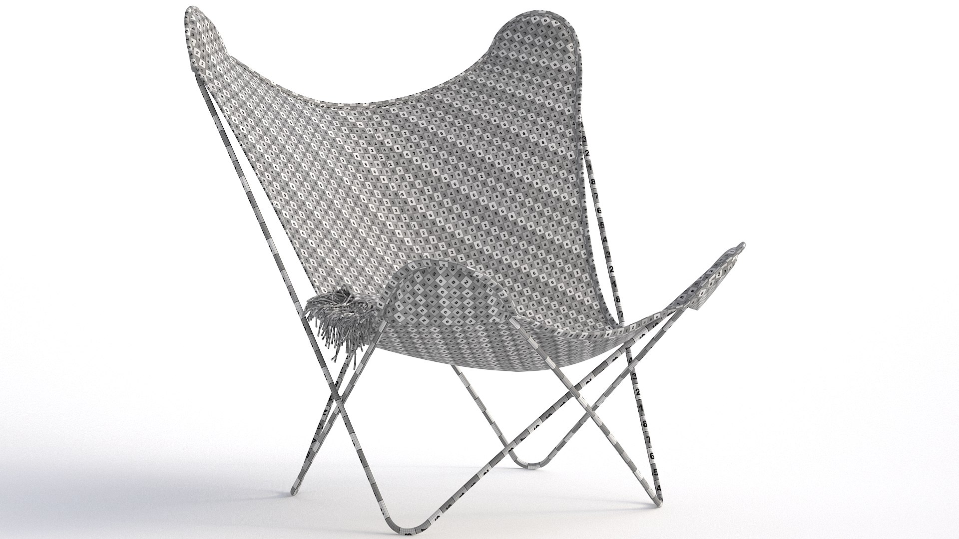 3D Model Butterfly Chair - TurboSquid 1951808