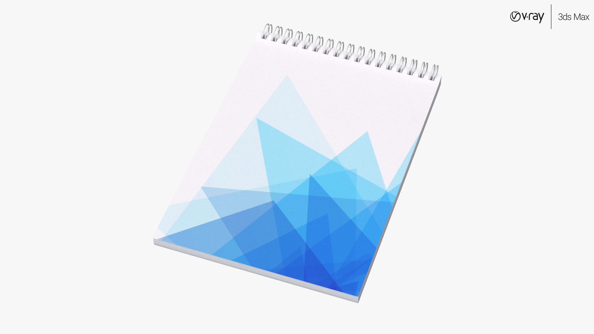 3D realistic spiral notebook - TurboSquid 1576563