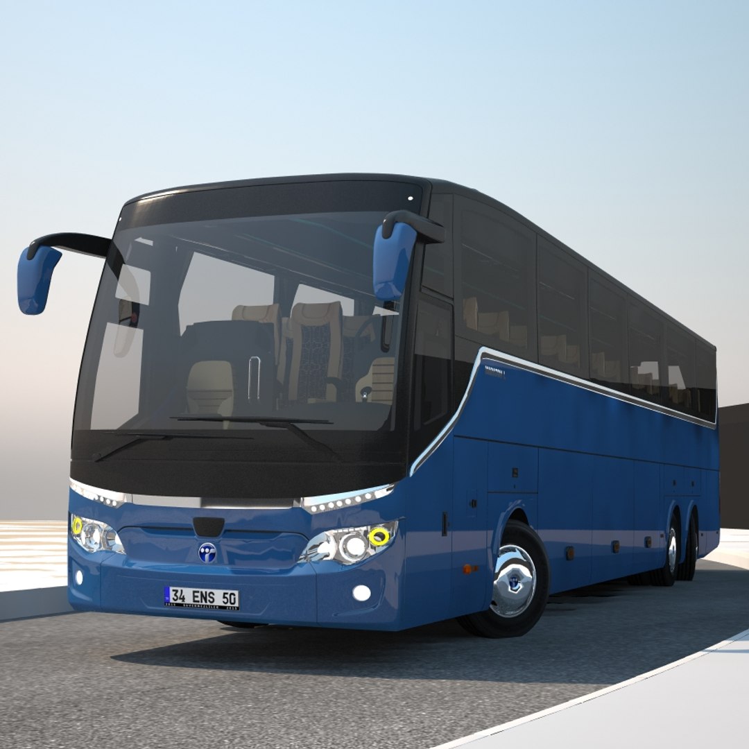Temsa Maraton L 3D Model - TurboSquid 1361577