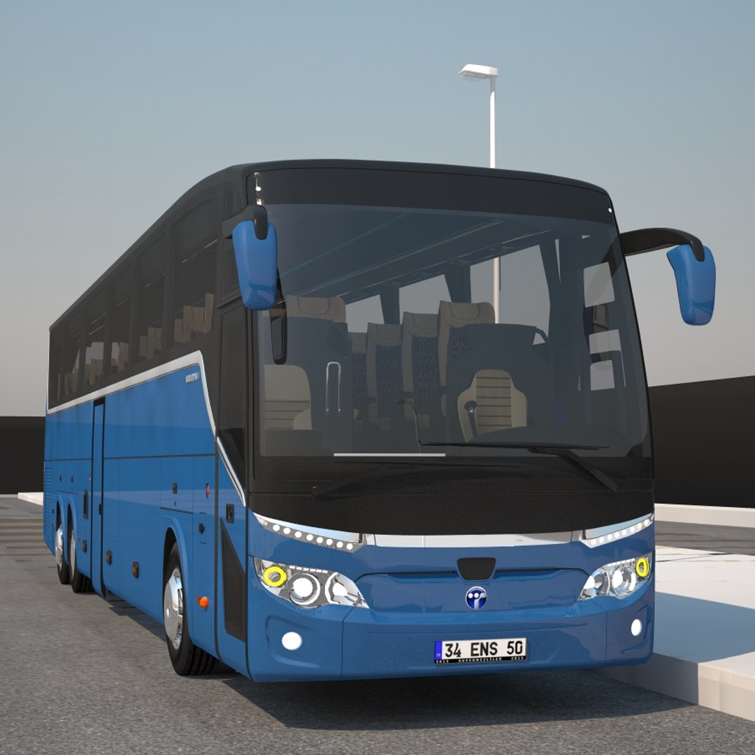 Temsa Maraton L 3D Model - TurboSquid 1361577